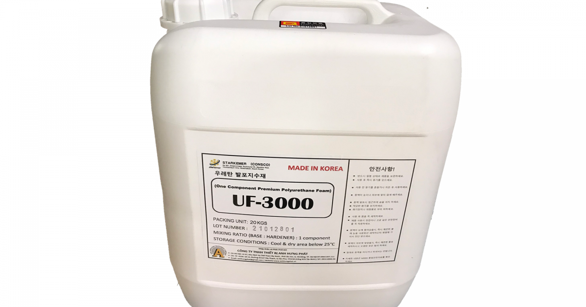 KEO FOAM UF-3000 (KEO POLYURETHANE TRƯƠNG NỞ) | anhhungphat.vn